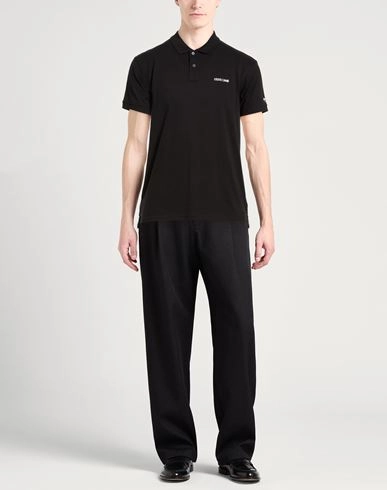 Roberto Cavalli Polo Shirt Size Cotton - Black