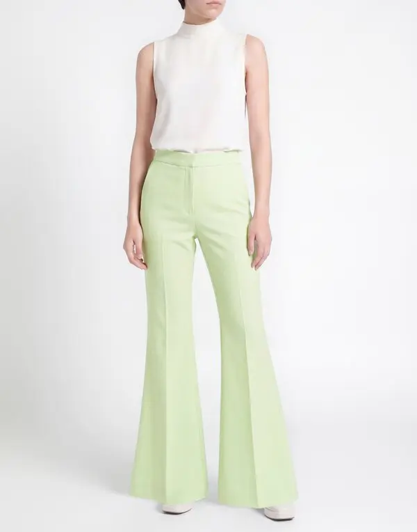 LARDINI Flare Stretch Wool Trousers