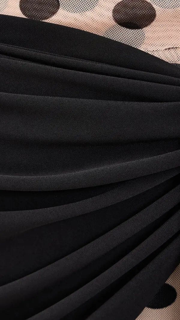 Norma Kamali Triangle Scarf Skirt