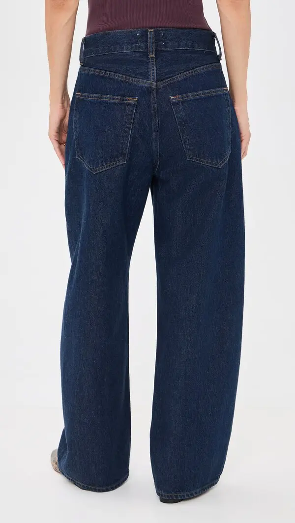 AGOLDE Petite Low Curve Utility Jeans