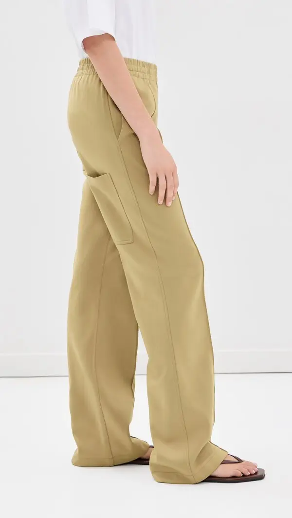 Tibi Active Knit Scottie Joggers