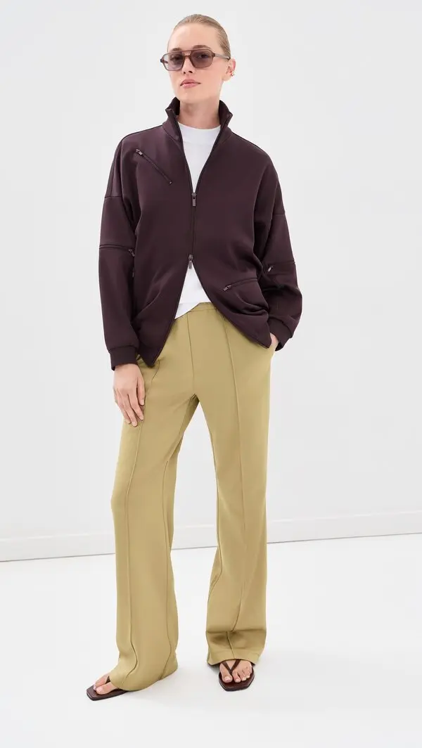 Tibi Active Knit Scottie Joggers