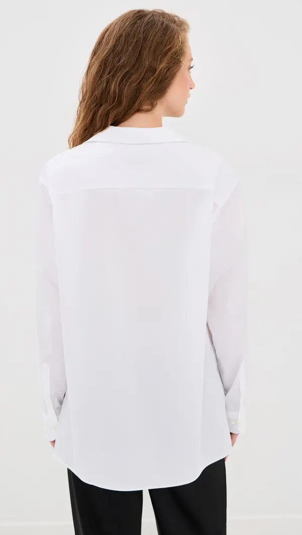Comme Si Deep V Blouse