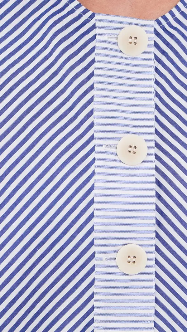 LEE MATHEWS Ivy Stripe Shirt Dress