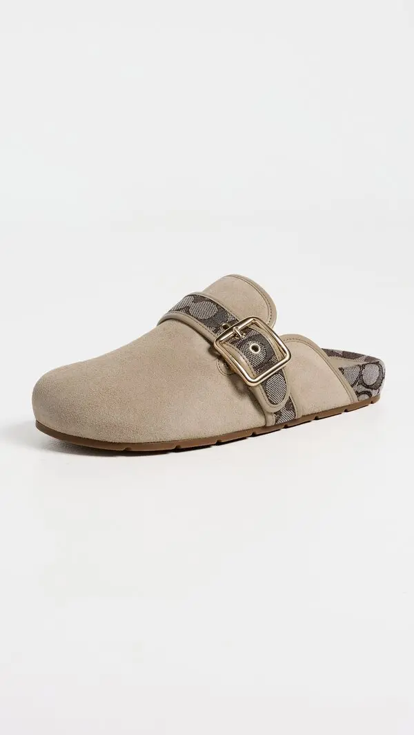 COACH Archival Buckle Clogs