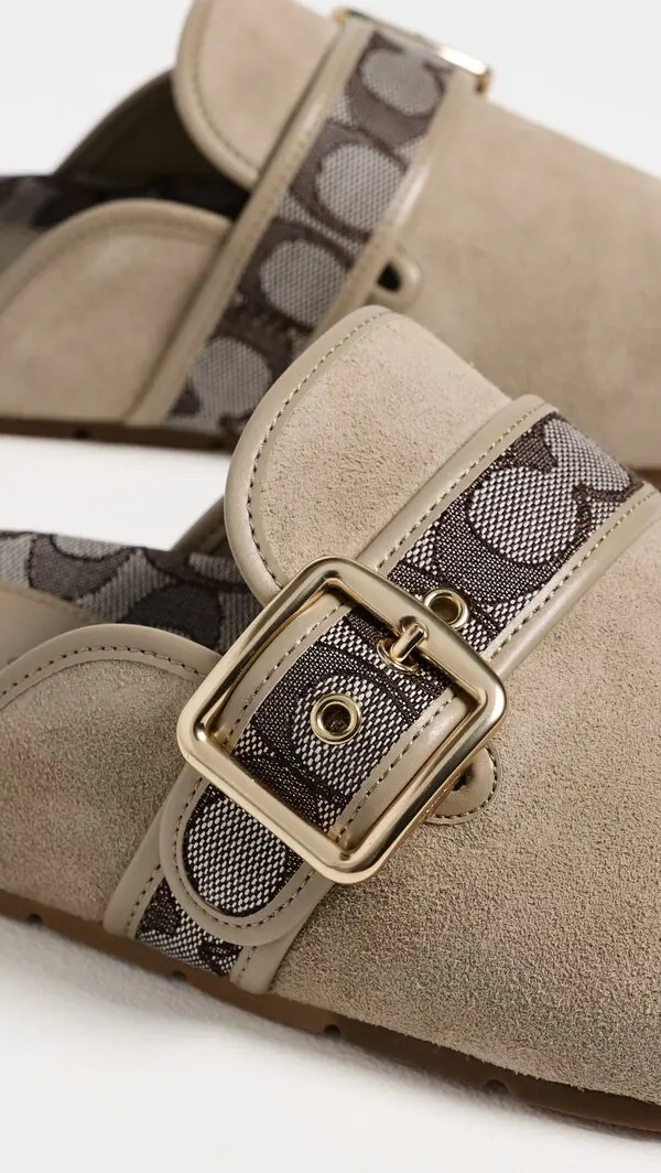 COACH Archival Buckle Clogs