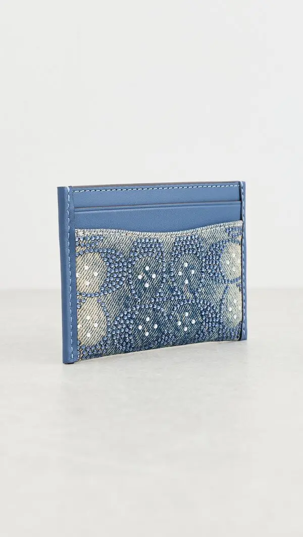 COACH Crystal Signature Essential Card Case