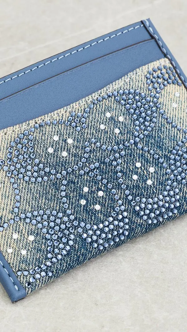 COACH Crystal Signature Essential Card Case