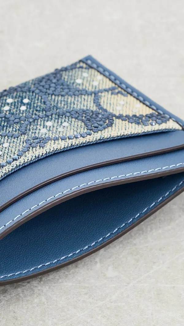 COACH Crystal Signature Essential Card Case