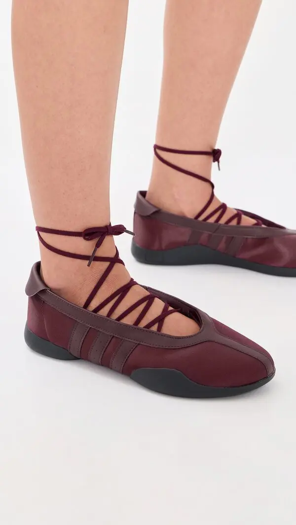 Adidas Taekwondo Mei Ballet Shoes - Maroon/core Black