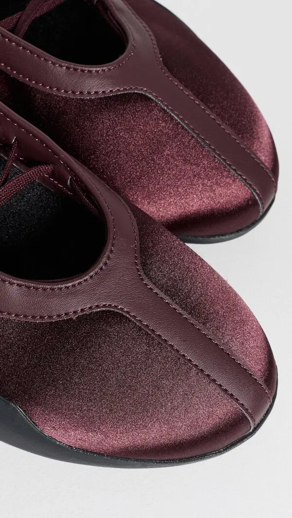 Adidas Taekwondo Mei Ballet Shoes - Maroon/core Black