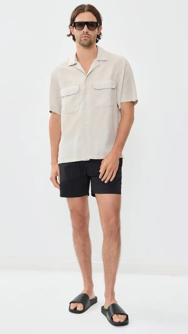 Frescobol Carioca Salvador Elasticated Swim Trunks 5