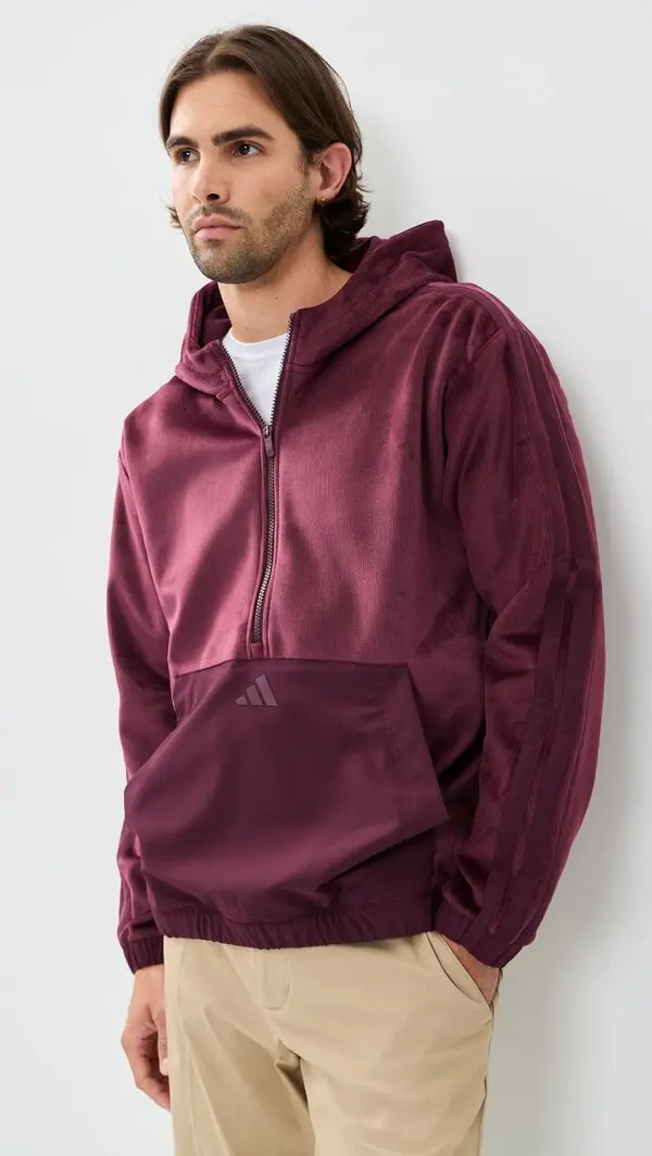 Adidas Beyond Cozy Half-zip Hoodie