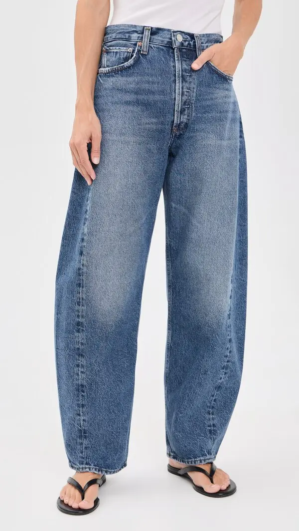 AGOLDE Petite Luna Pieced Jeans