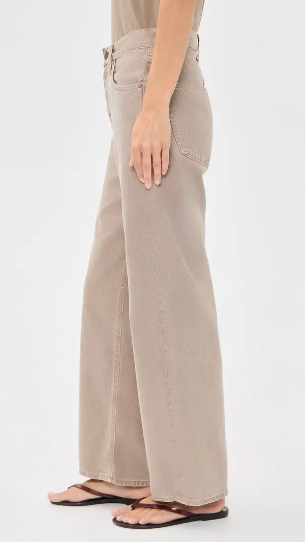 AGOLDE Ren High Rise Wide Leg Jeans