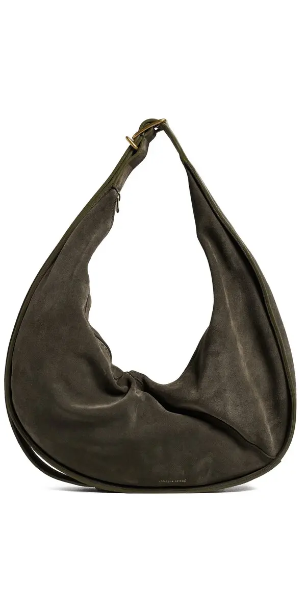 Janessa Leoné Suede Shoulder Bag - Stone