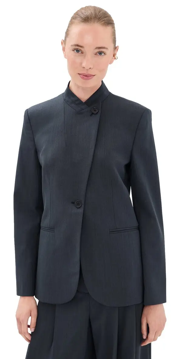 TWP Buttoned Up Blazer - Indigo