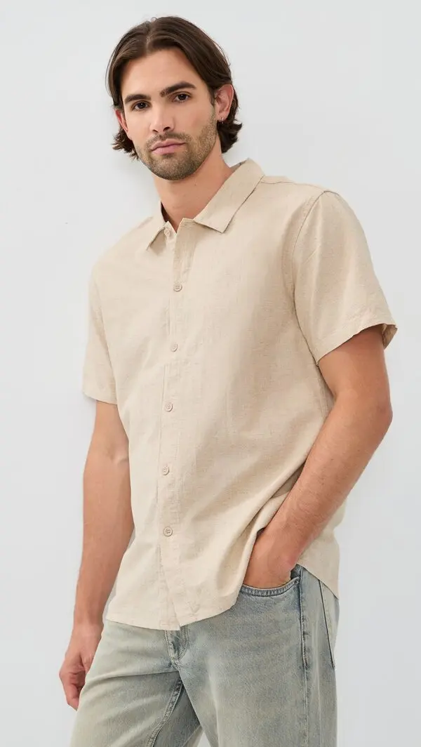 RHYTHM Classic Linen Shirt