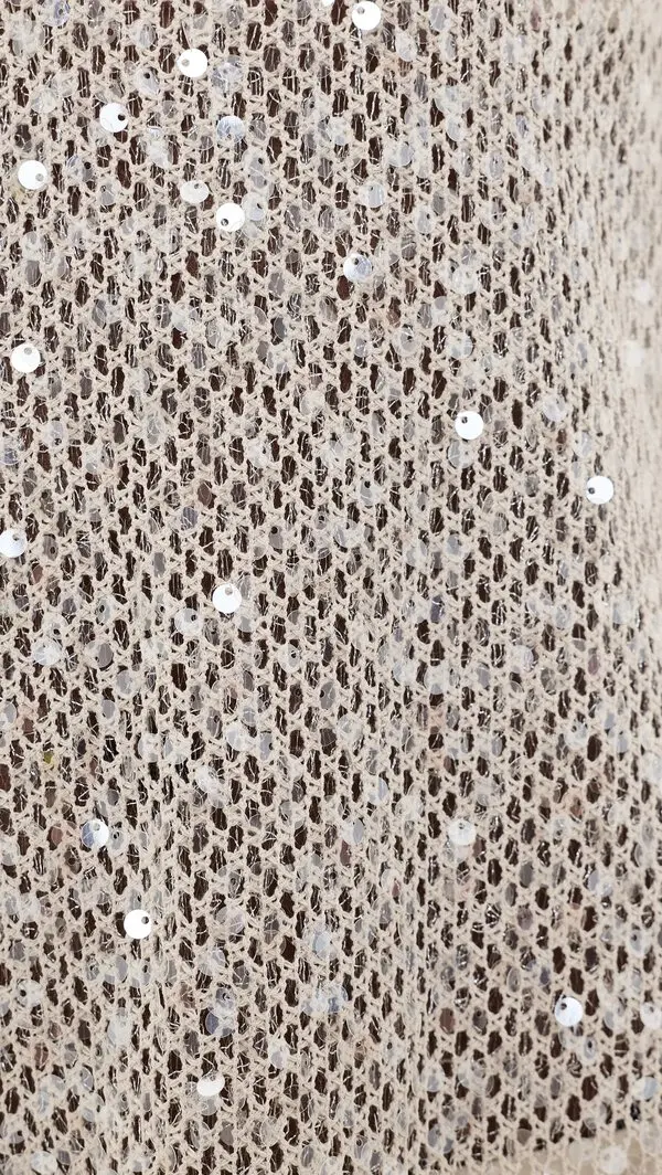 VRG GRL Sabre Sequin Midi Dress