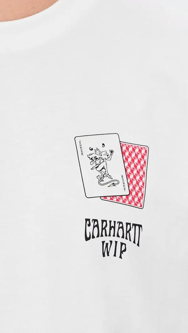 Carhartt Work In Progress Playing Cards Graphic T-shirt