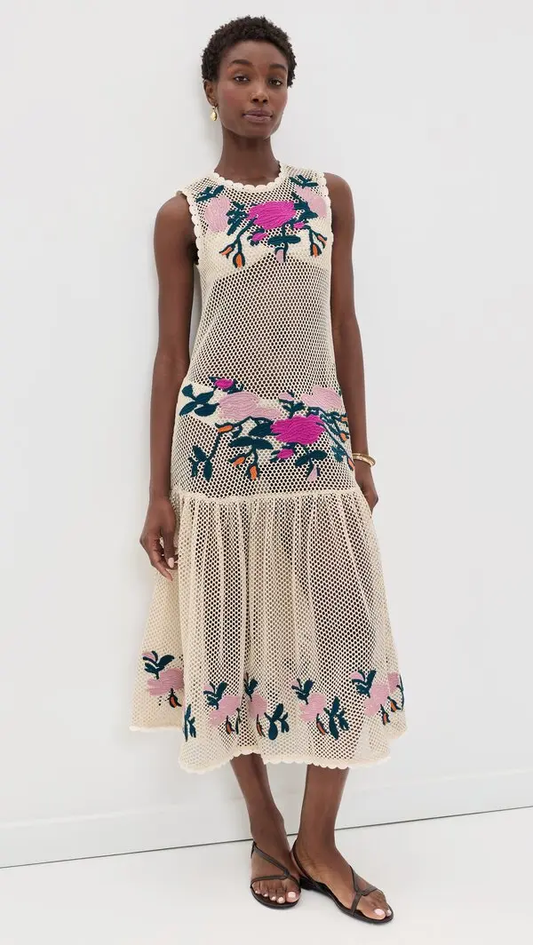 Sea Carmella Sleeveless Midi Dress