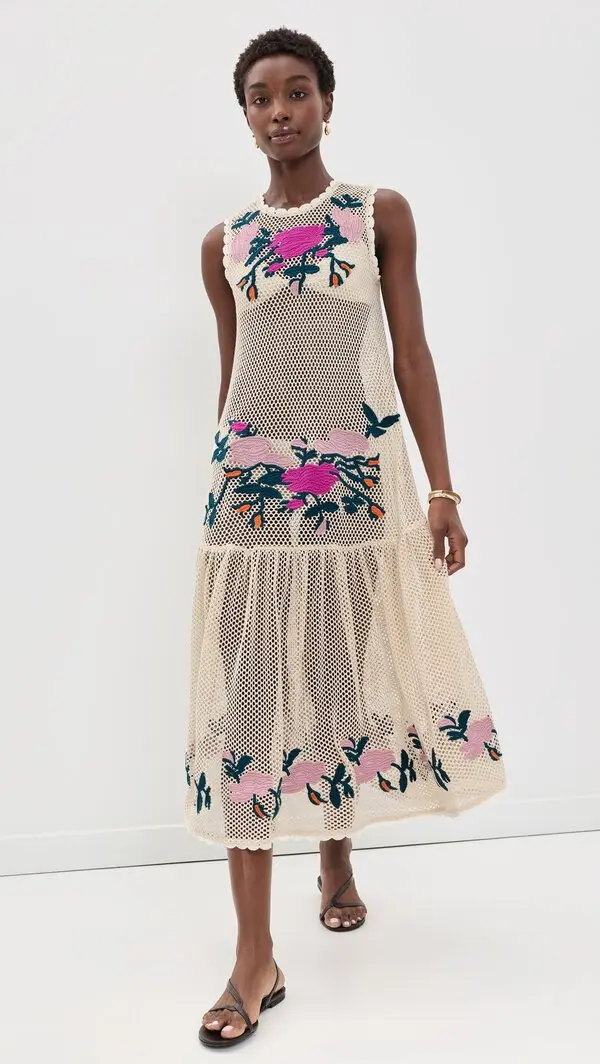 Sea Carmella Sleeveless Midi Dress