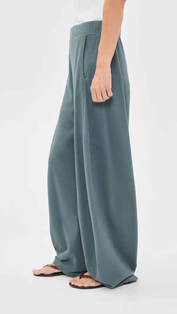 Tibi Petite Lightweight Winslow Sweatpants - Blue Grey