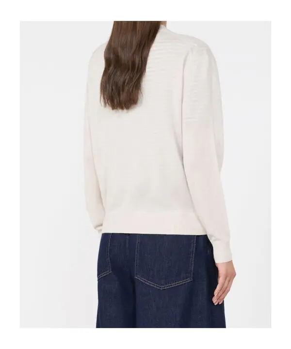 Max Mara Wool, Silk And Cashmere V-neck Cardigan