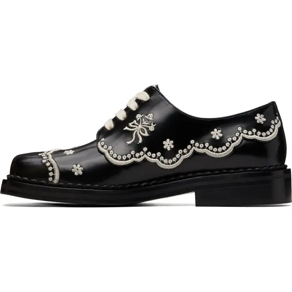 Simone Rocha Square Toe Flat Shoes