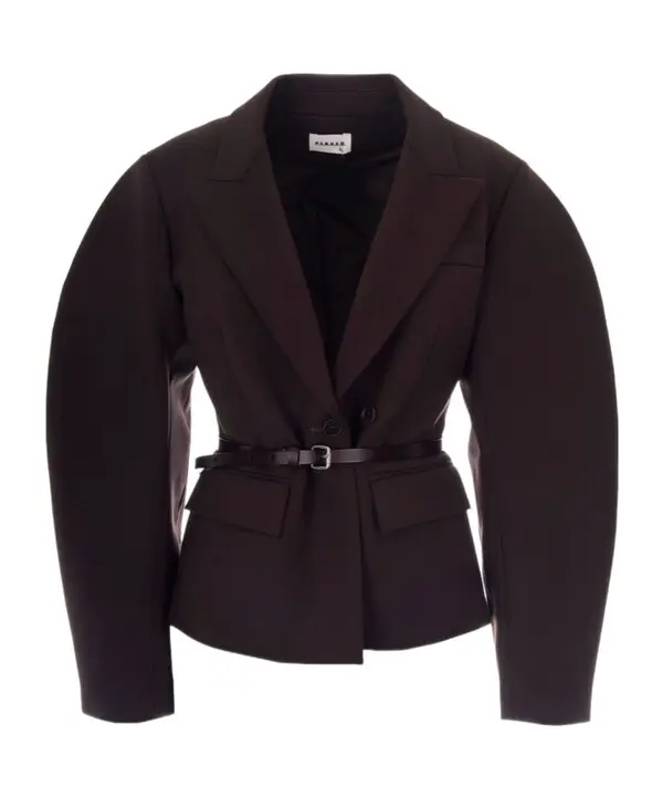 P.a.r.o.s.h Double-breasted Jacket - Black