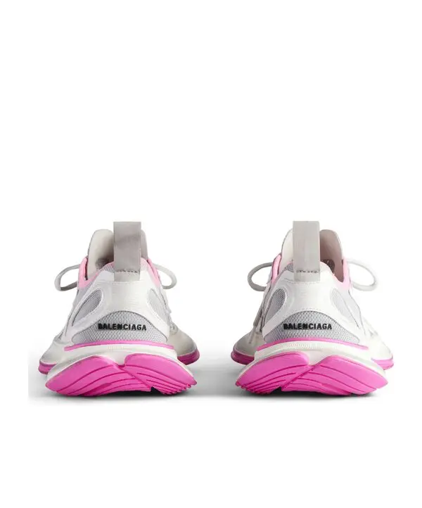 Balenciaga Circuit Low-top Sneakers - Gray/white/pink