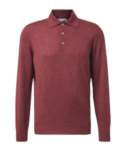Brunello Cucinelli Cashmere Polo Sweater