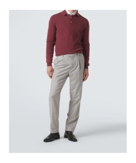 Brunello Cucinelli Cashmere Polo Sweater