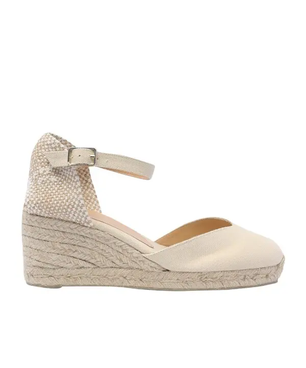 CastaÑer Chiarita Wedge-heel Espadrilles - Nude