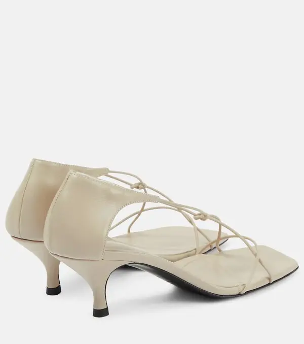 TOTEME Square-toed High-heeled Sandals