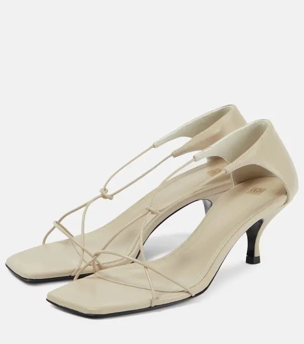 TOTEME Square-toed High-heeled Sandals