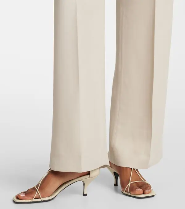 TOTEME Square-toed High-heeled Sandals