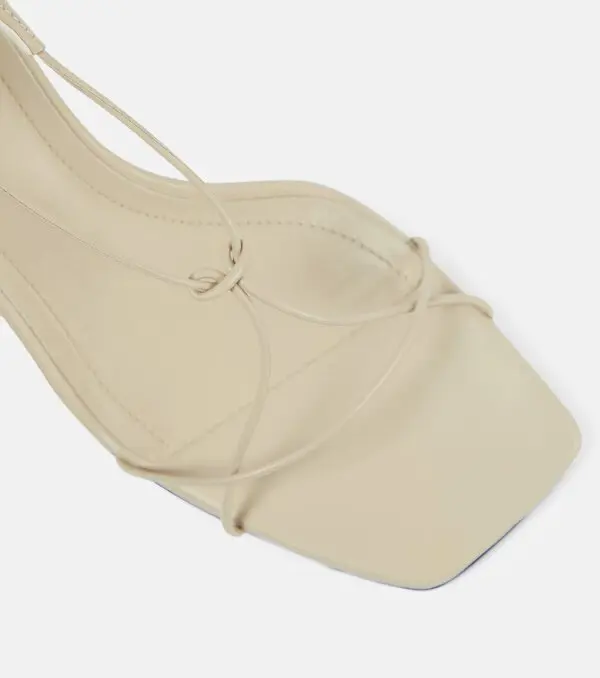 TOTEME Square-toed High-heeled Sandals