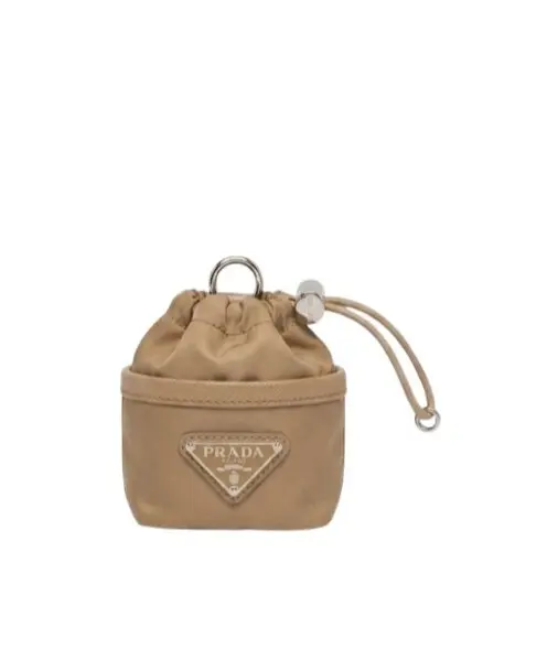 Prada Logo Keychain