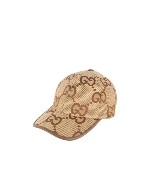 Gucci Jumbo Gg Baseball Hat - Brown