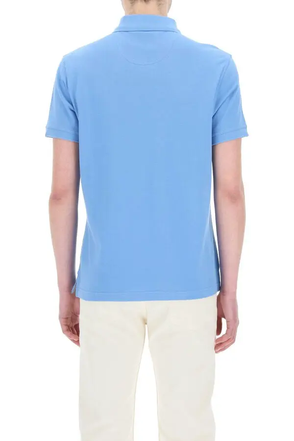 Barbour Logo Embroidered Short Sleeved Polo Shirt