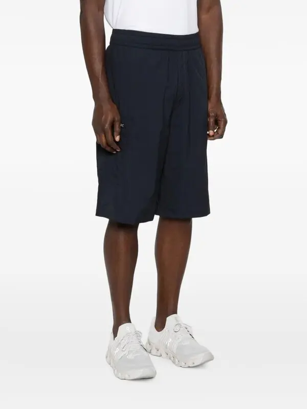 Moose Knuckles Elastic Waist Shorts With Zippered Pockets