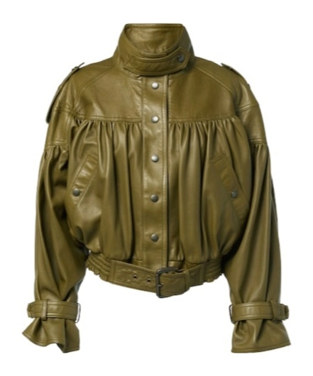 Chloé Cropped Leather Jacket