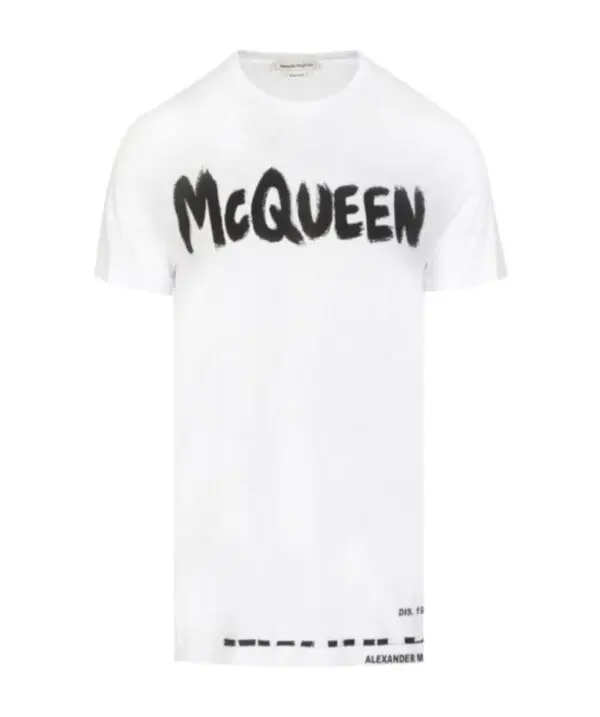 Alexander McQueen Graffiti Logo T-shirt