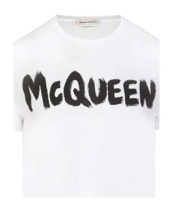 Alexander McQueen Graffiti Logo T-shirt