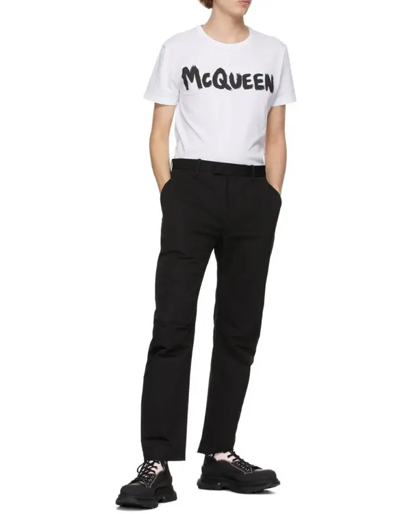 Alexander McQueen Graffiti Logo T-shirt
