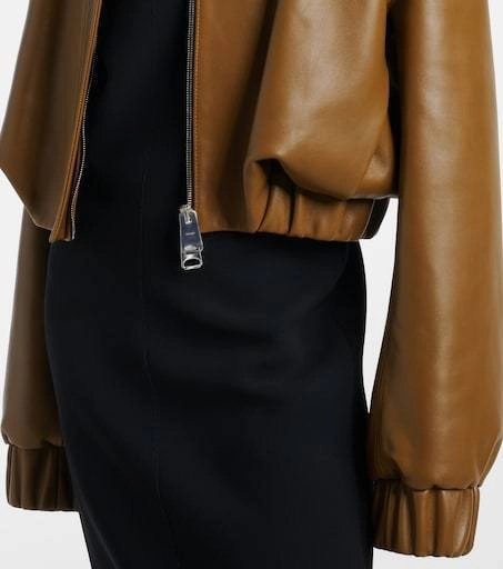 Khaite Cordan Leather Jacket