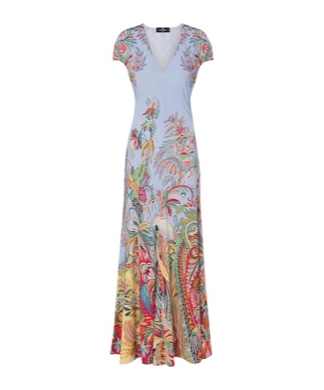 Etro Printed Maxi Dress