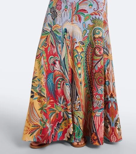 Etro Printed Maxi Dress