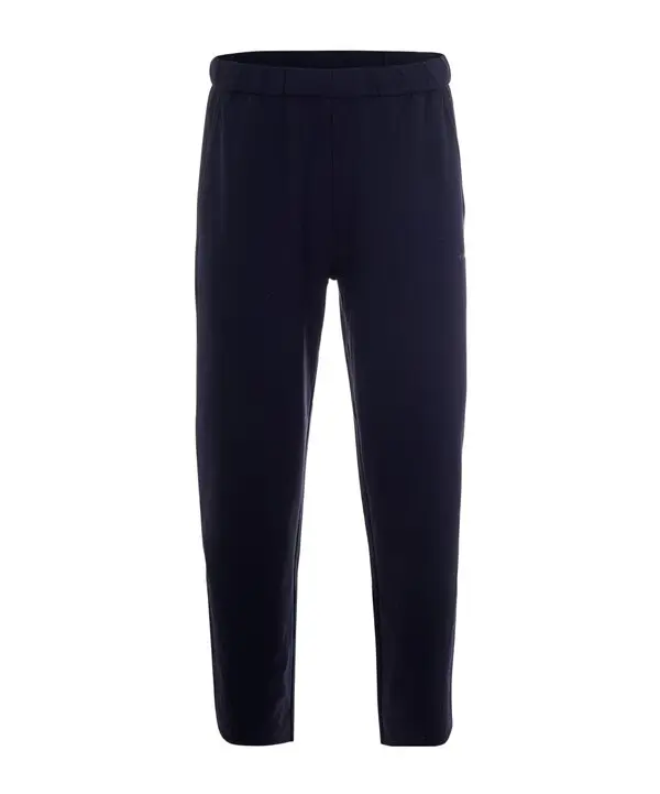 EA7 Elastic Waist Straight Leg Pants